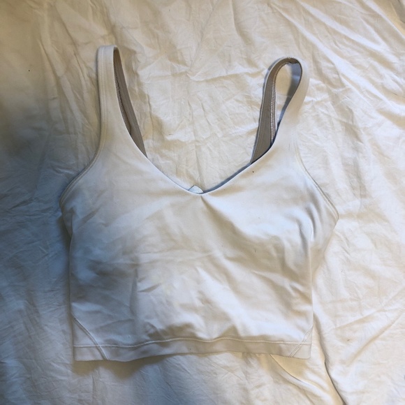 lululemon athletica | Tops | Lululemon White Align Tank | Poshmark